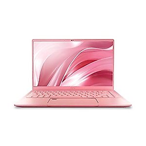 MSI Prestige 14 A10SC-091-14" FHD Display, Intel Core i7-10710U, GeForce GTX1650 (Max-Q) 4GB GDDR5, 512GB NVMe SSD, Win 10 PRO, Pink Laptop