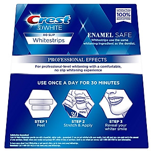 Crest 3D White Professional Effects Whitestrips Teeth Whitening Strips Kit 80 Count (Pack of 2)