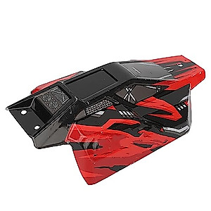 Tnfeeon RC Car Shell, Accessory PVC Car Toy Body Shell for SCY 16201PRO 1/16 RC Cars (Red)
