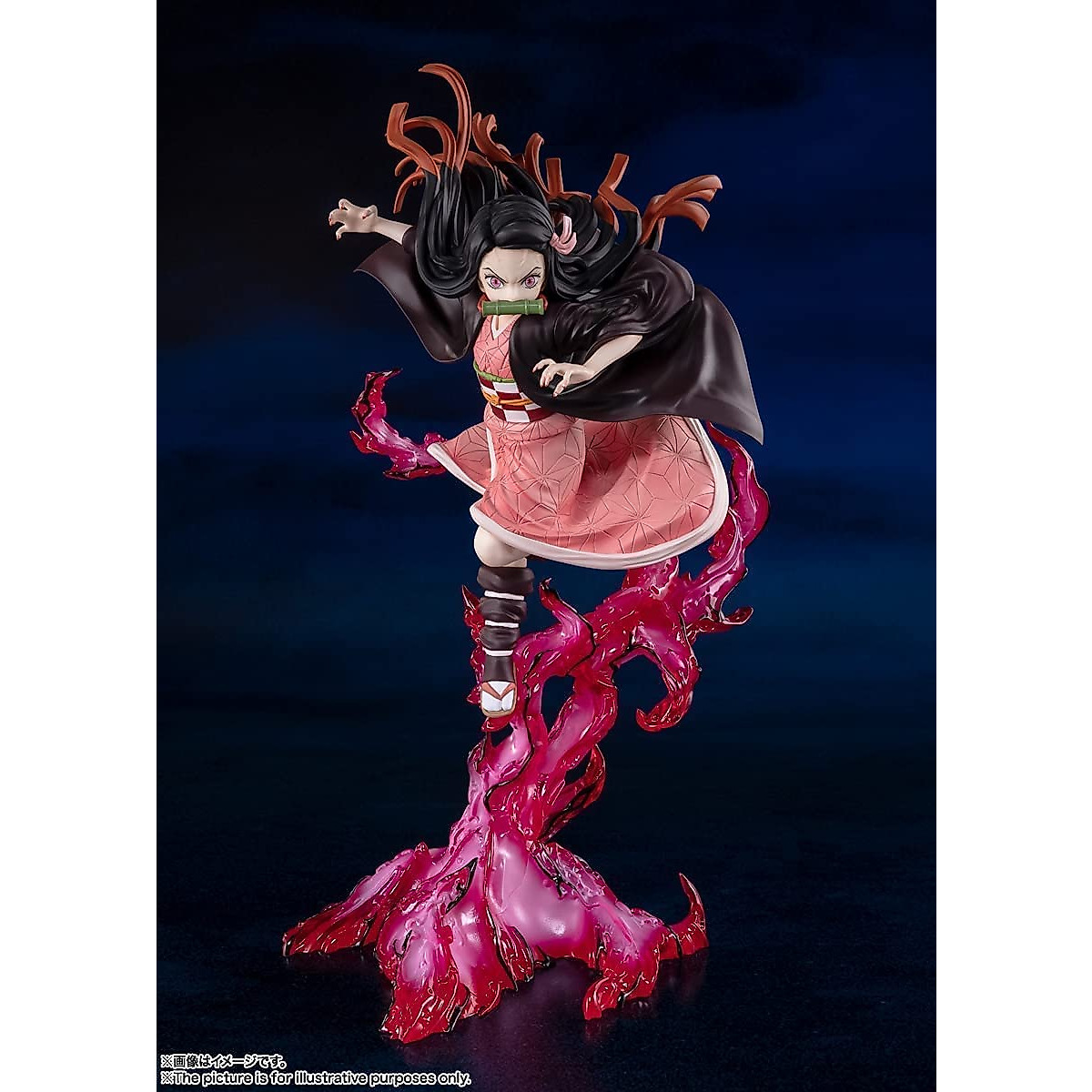 TAMASHII NATIONS - Demon Slayer: Kimetsu no Yaiba - Nezuko Kamado Blood Demon Art, Bandai Spirits FiguartsZERO Collectible Statue