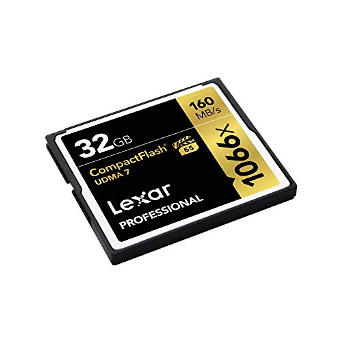 Lexar Professional 1066x 32GB VPG-65 CompactFlash card (LCF32GCRBNA1066)