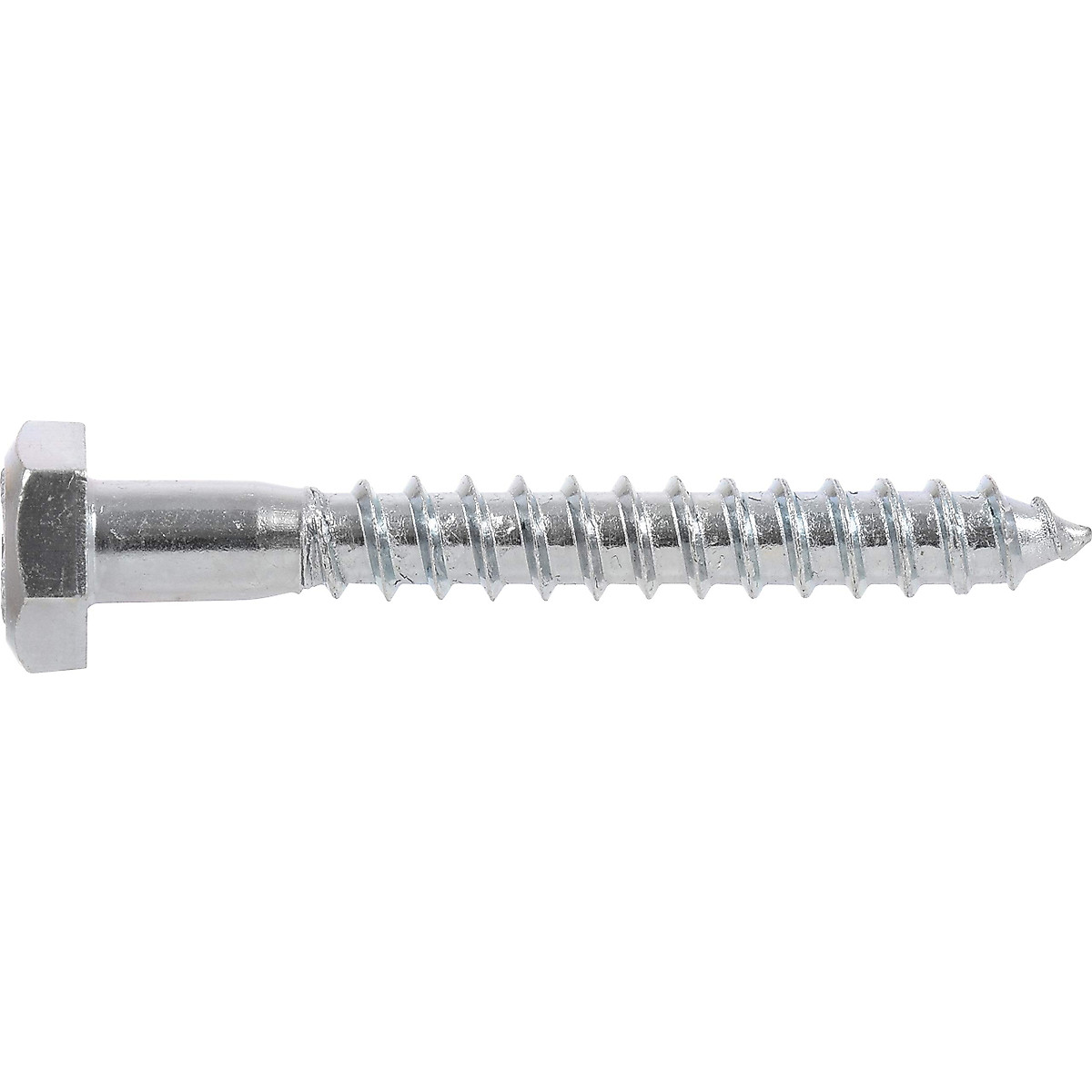 Hillman 230009 Hex Lag Screws, 1/4 X 1-1/2-Inch, Zinc, 100-Pack