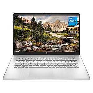 2022 HP 17.3" Full HD Screen Laptop, Intel Core i5-1135G7 Processor, 16GB DDR4 RAM, 1TB PCIe SSD, HDMI, Webcam, Type-C, Bluetooth, Wi-Fi, Windows 11 Home, Silver (Renewed)