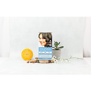 Tints of Nature 4C Medium Ash Brown Permanent Hair Dye, Nourishes Hair and Covers Greys, Ammonia-Free, 130ml