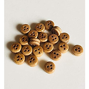 DEADEYES, Walnut 3/16 (5mm) 40/Pack