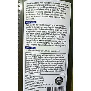 Sonax (201200-755) Hybrid NPT Liquid Wax - 16.9 fl. oz.