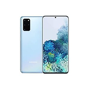 Samsung Galaxy S20+ 5G Factory Unlocked Android Cell Phone | 128GB of Storage | Cloud Blue (Renewed)