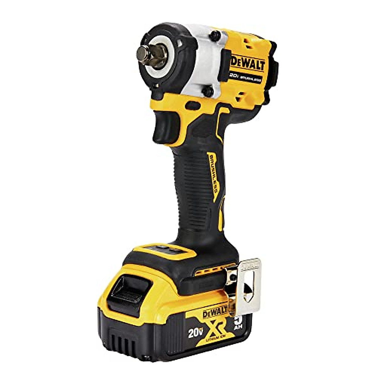 DEWALT DCF921P2 ATOMIC 20V MAX* 1/2 in. Cordless Impact Wrench with Hog Ring Anvil Kit