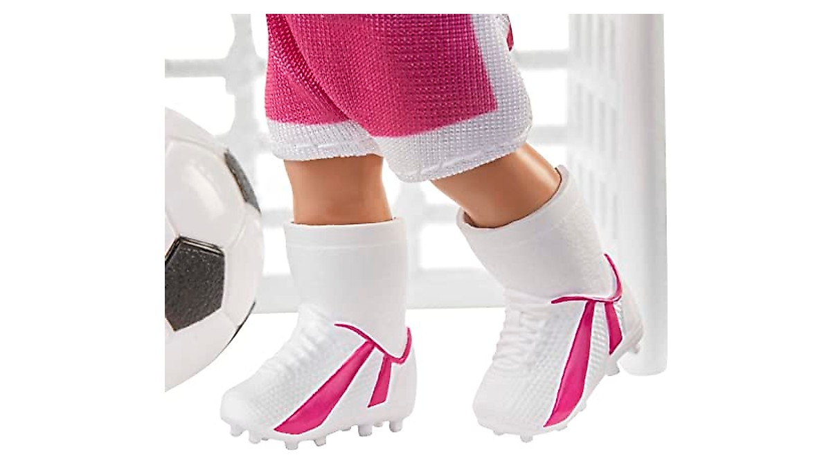 Barbie Soccer Coach Playset for Creative Play