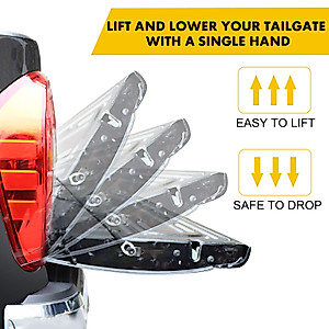 M1A2 Tailgate Assist Fits 09-18 RAM 1500/19-22 RAM 1500 Classic /10-22 RAM HD