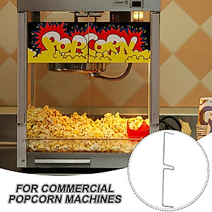 OSALADI Popcorn Machine Mixer Rod Replacement - Popcorn Maker Machine Accessory - Silver Iron Material - 6.1 Inches