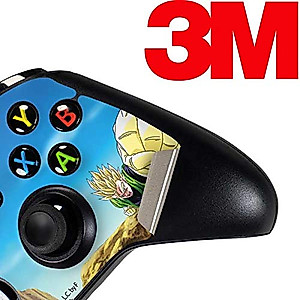 Skinit Decal Gaming Skin Compatible with Xbox One Controller - Officially Licensed Dragon Ball Z Gohan Power Punch Design