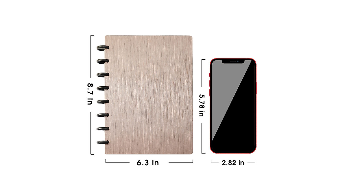 Customizable Discbound Notebook - 5 Subject Refillable