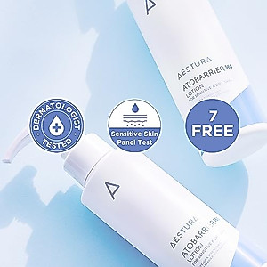 AESTURA ATOBARRIER365 CERAMIDE LOTION | Lightweight Face Moisturizer for Normal to Dry Skin for Men and Women | 5.07 oz, 150ml