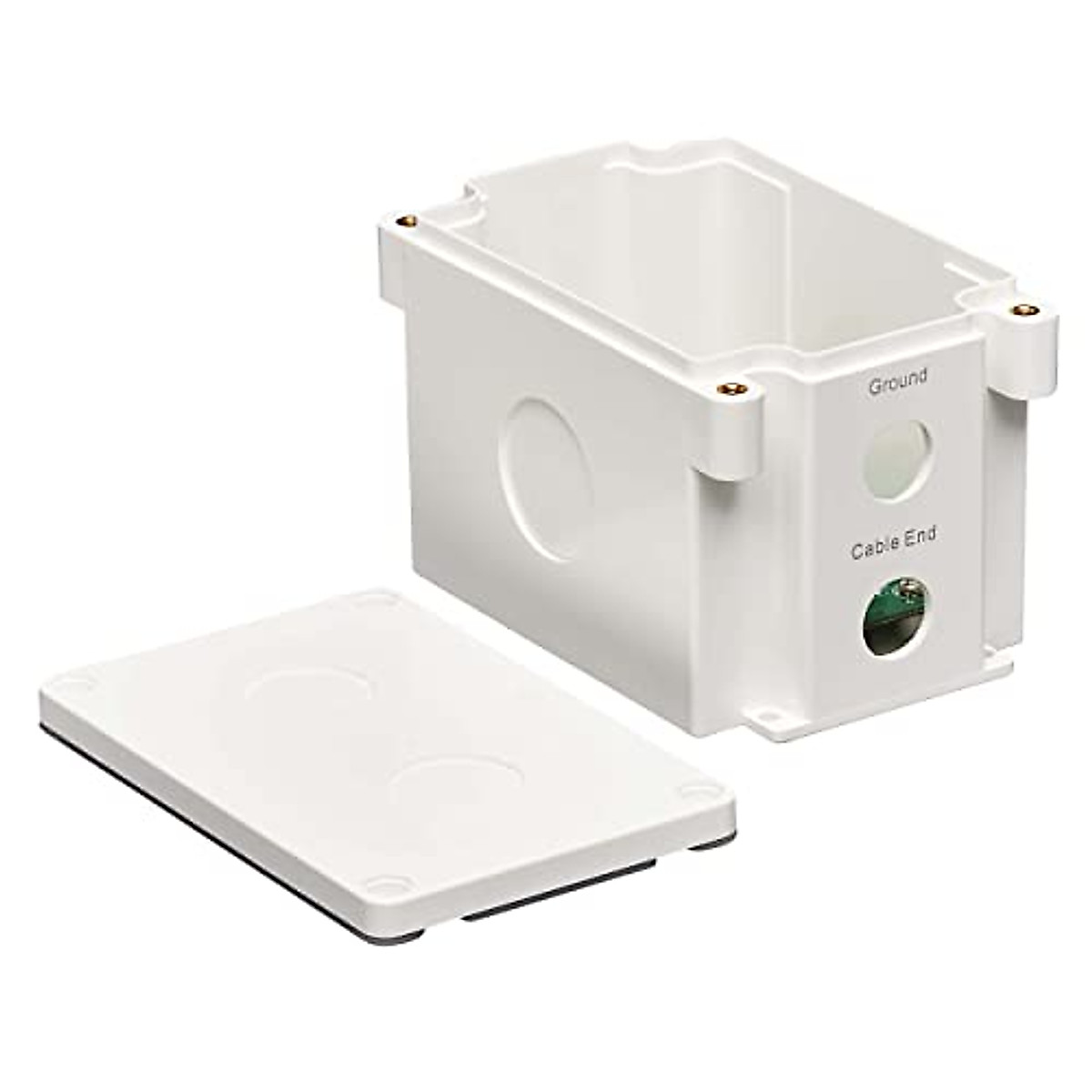 Tripp Lite Outdoor in-Line Power Over Ethernet PoE Surge Protector, Cat5e Cat6 & Cat6a, Up to 1 Gigabit per Second, 110 Punch Down, IP68 Dust & Water Resistant, 2-Year Warranty (B110-SP-CAT-OD2)