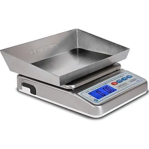Detecto, Wet Diaper Scale, Mariner Waterproof IP67, 12-lb Capacity, 7.5" X 9.75"