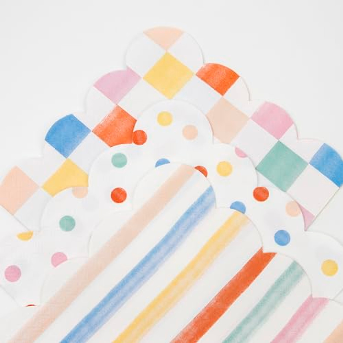 Meri Meri Colorful Pattern Large Napkins (Pack of 16)