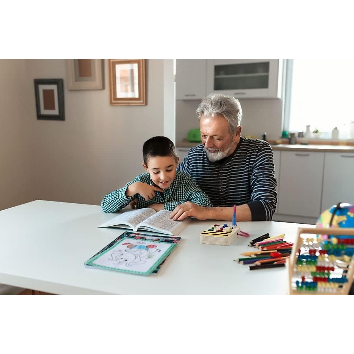 Montessori Busy Board for Toddlers - Wooden Sensory Toys for Toddlers - Toys For Autistic Children with LED Light Up Buttons Pluggable Wires Baby Gifts - Educational Learning Fidget Toy By Montotoys