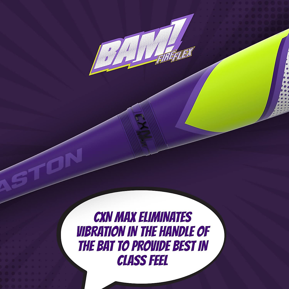 Easton | 2023 | Comic BAM | Balanced | USSSA | SLOWPITCH Softball Bat | 13.5" Barrel