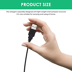 Mrgru Charging Cable for Hair Clippers Compatible with Ufree Professional Cordless Hair Clippers for Men Charger Power Cord (USB C Cable + Shaver Charging Cable)