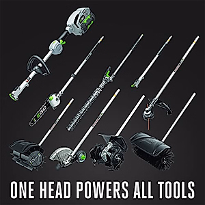 EGO Power+ MBB2100 Bristle Brush Attachment & Power Head-Battery and Charger not Included, Black