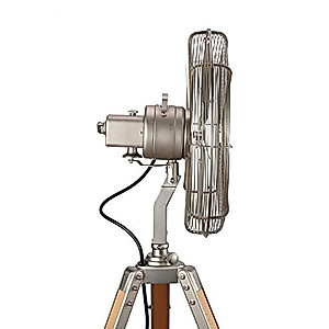 Star Fans Tripod, 16", Satin Nickel