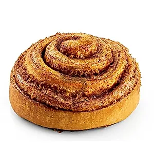 Stern’s Bakery Cinnamon Swirl | 18 Individually Wrapped Pastries | 3 Oz Breakfast Danish Pastries | Vending Machine Snacks | Lunchbox Snacks | Dairy Free | Nut Free Snack | Kosher Pastries