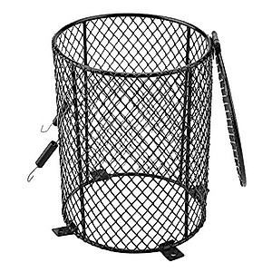 Tnfeeon Reptile Lamp Cover, Reptile Heating Lamp Lampshade Anti Scald Lamp Mesh Cover for Pet Reptile Amphibian Snake Lizard Turtle(Cylinder)