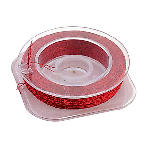 Baosity Nylon Whipping Wrapping Thread for Fishing Rod Guides 50m/55yds, Red