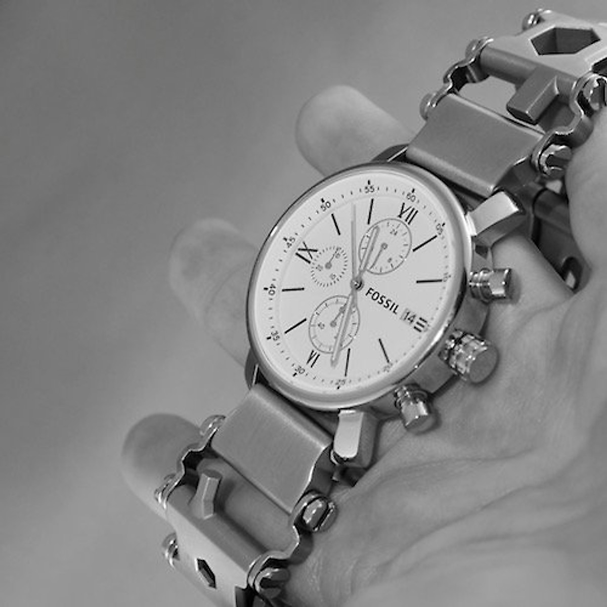 BestTechTool watch adapter compatible with LEATHERMAN TREAD and compatible with GARMIN watch (vivoactive 4/Darth Vader/First Avenger, Black-TREAD LT)