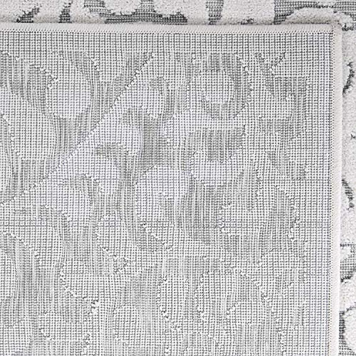 My Texas House by Orian Bluebonnets Area Rug, 5'2" x 7'6", Natural/Gray