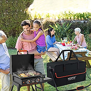 22 Inch Griddle Carry Bag for Blackstone 22 Inch Table Top Griddle with Grill Cover and Stand, Fits Blackstone 22" Grill Griddle with The Lid and Stand Carrying Bag 600D Heavy Duty Water-Resistant
