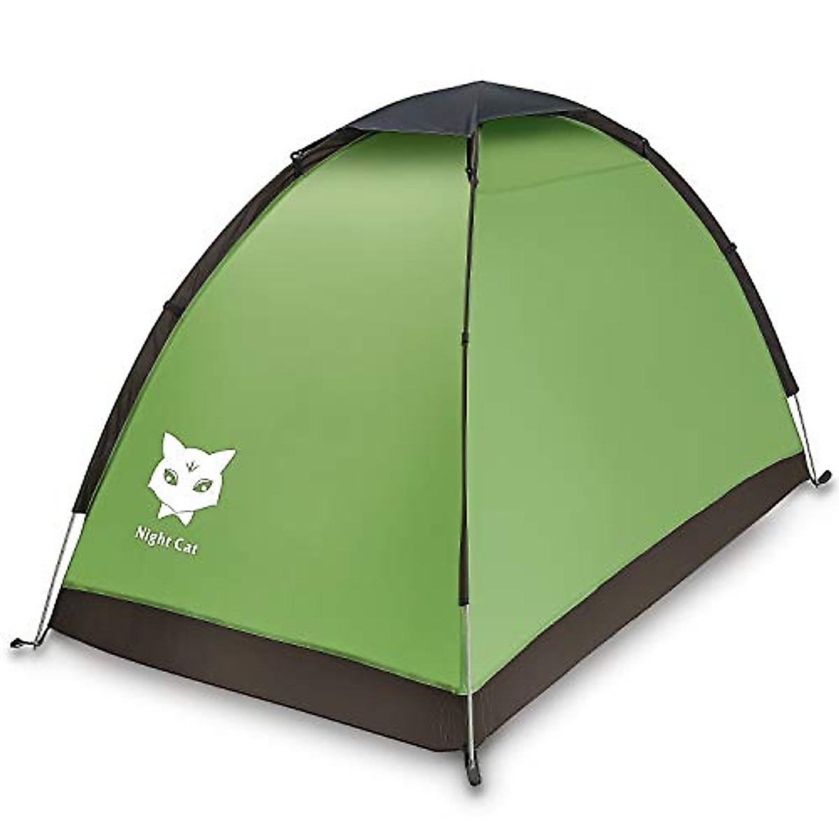 Night Cat Backpacking Tent for 1 2 People Camping Tent for Adults Scouts Kids Waterproof Roomy Lightweight Compact with Carrying Bag
