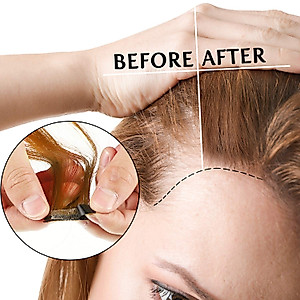 Blulu 360 Pcs Hair Extension Tape Tabs Bulk Double Sided Strong Adhesive Hair Tape in Extension Replacement Wig Strip Waterproof Beauty Tool for Hair Lace Wigs Toupee Hairpiece Supply(Black)