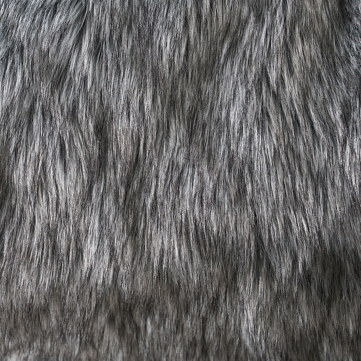 Christopher Knight Home Laraine Furry Glam Dark Light Grey Streak Faux Fur 3 Ft. Bean Bag, Small