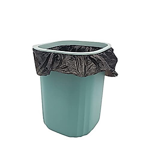 JASINCESS 1.5 Gallon Trash Can Small Plastic Wastebasket Square Trash Bin Garbage Container Bin for Bathroom, Kitchen, Bedroom, Home Office,Kids Rooms