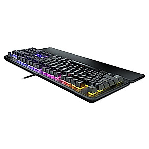 ROCCAT Pyro Mechanical Gaming Keyboard with RGB Lightning, Black (ROC-12-622) Burst Pro Lightweight Optical Gaming Mouse & ROCCAT Elo 7.1 USB Wired Surround Sound PC Gaming Headset