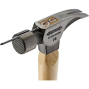 Stiletto Ti16MC-P Ti 16 Milled Face Hammer with a Curved 18" Poly-Fiberglass Handle with an AirGrip