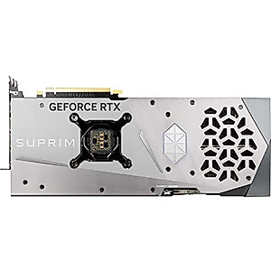 MSI Gaming GeForce RTX 4070 Ti 12GB GDRR6X 192-Bit HDMI/DP Nvlink Tri-Frozr 3 Ada Lovelace Architecture Graphics Card (RTX 4070 Ti SUPRIM X 12G)