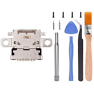 IKPEK 1Pcs USB C Type-C SYNC & Charging Port Replacement for Nintendo Switch Lite Charge Socket Port HDH-001