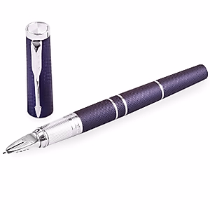 Parker Ingenuity Slim - 5th Technology Pen - Medium Nib - Blue Violet Barrel - Single Pen in Gift Box