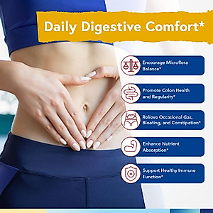 Terranics Probiotics 60 Billion CFU, 20 Strains, 60 Veg Capsules, Prebiotics & Probiotics, Shelf Stable Probiotic Supplement for Men & Women, Digestive & Immune Health, Non-GMO, NO Soy, Dairy & Gluten