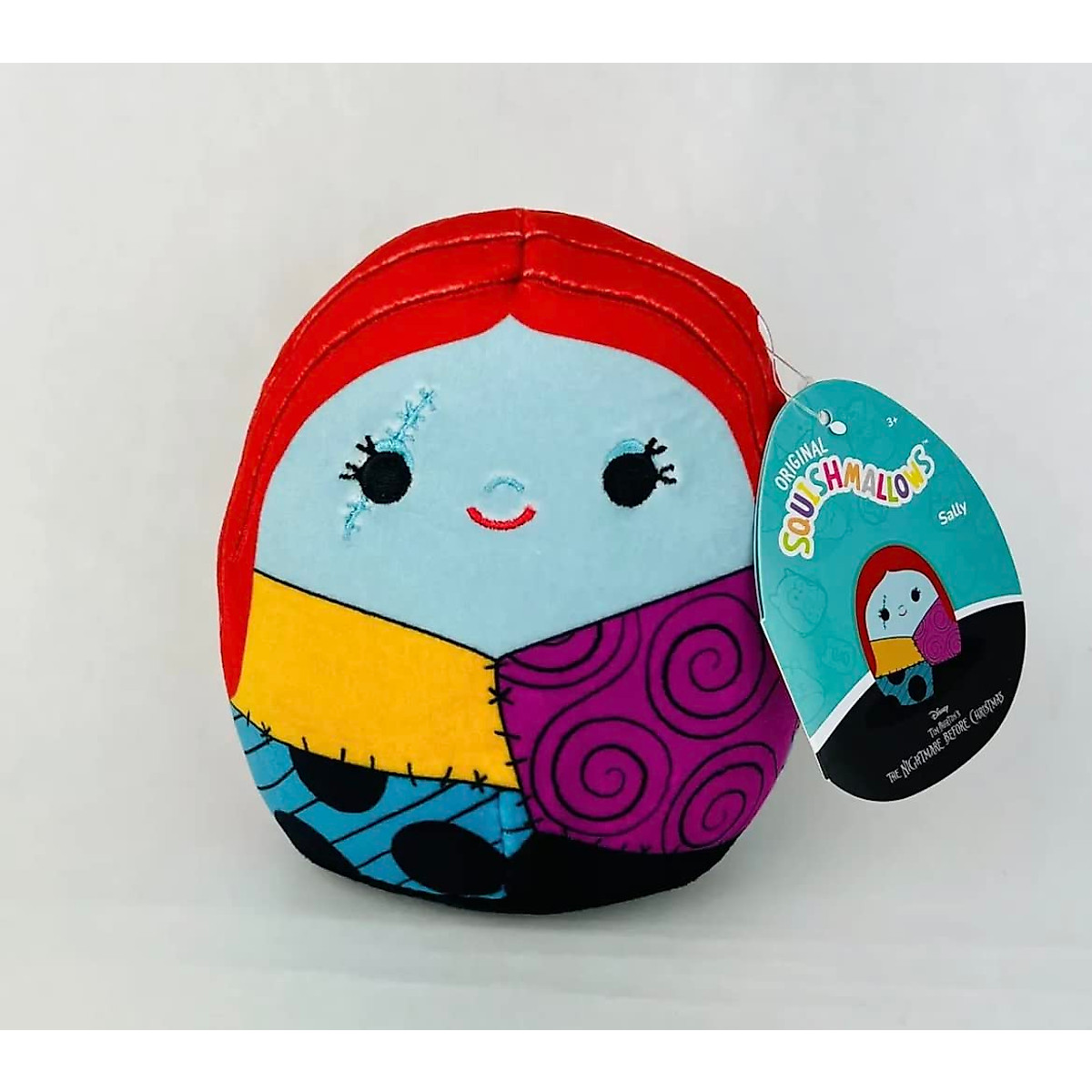 Squishmallows 5" Set Nightmare Before Christmas 4 asst Great Gift for Kids - Ages 2+ Jack,Oogie,Zero,Sally