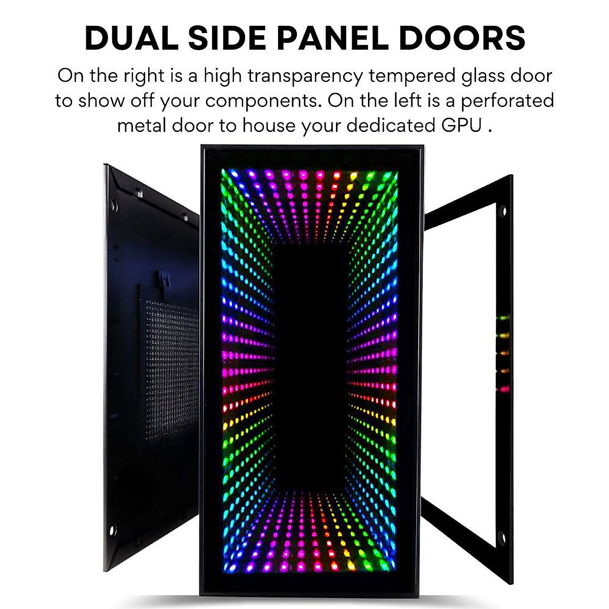 Continuum Mini Gaming Desktop - NVIDIA GeForce RTX 4070 Super 12GB, AMD 8-Core Ryzen 7 8700F CPU, 32GB DDR5 RAM, 1TB Gen4 NVMe SSD, WiFi 6, Windows 11 Home - Tiny Liquid Cooled RGB Gamer Computer