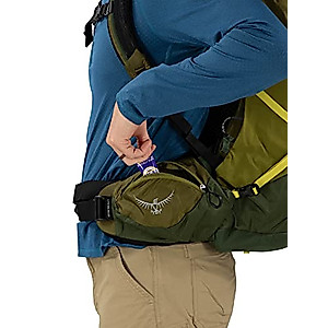 Osprey Atmos AG LT 50L Men's Backpacking Backpack, Scenic Valley/Green Peppercorn, L/XL