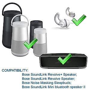 Atneway Replacement USB Charging Cable Cord Power Supply Line Compatible for Bose SoundLink Revolve/Revolve+ Mini/Mini2 Wireless Speaker/QC20/QC30/QC25/QC35 Headphones (3.3ft/Black)