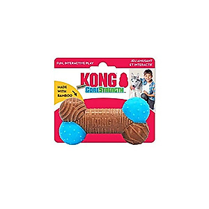 KONG - CoreStrength Bamboo Bone - Long Lasting Dog Dental and Chew Toy - for Medium/Large Dogs