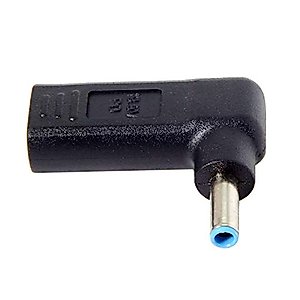Cablecc USB 3.1 Type C USB-C to DC 4.5x3.0mm Adapter PD Emulator Trigger 90 Degree Angled