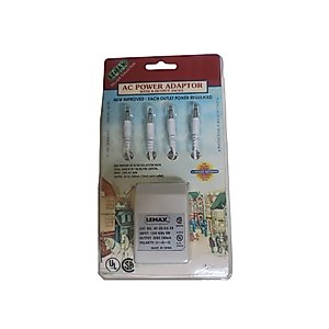 Lemax 74704 Xmas Ac Power Adapter 3volt