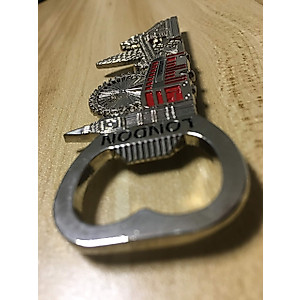 London England World 3D Metal Strong Fridge Bottle Opener Mgnet Collection Travel Souvenir Tourist Gift Home and Kitchen Decoration Magnetic Sticker From China (C)